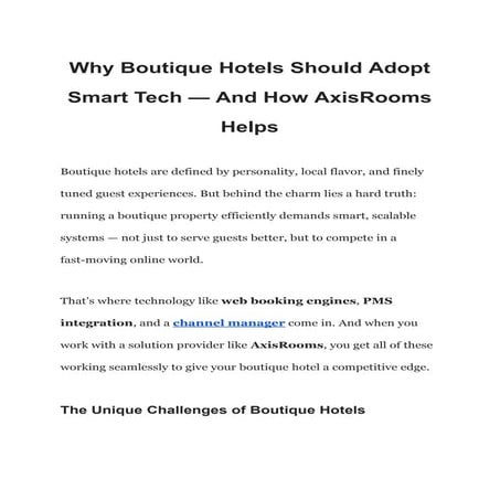 Why Boutique Hotels Should Adopt Smart Tech — And How AxisRooms Helps.pdf