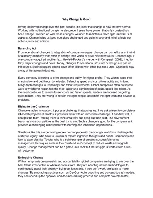 Change PowerPoint PPT Content Modern Sample | PPT