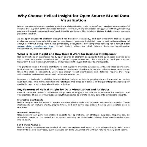 Why Choose Helical Insight for Open Source BI and Data Visualization.pdf