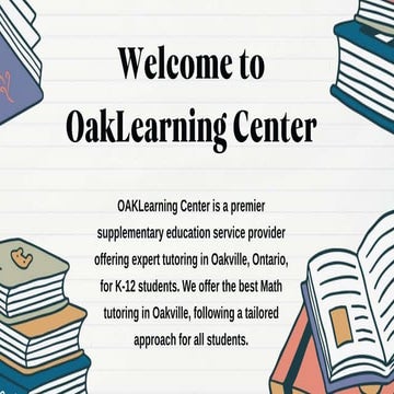 Why Choose OakLearning Center? | PPTX
