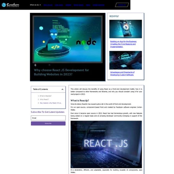 Why Reactjs Is Dominating Web Development Pdf