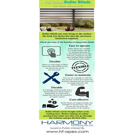 Roller Blinds and Maintenance | PDF