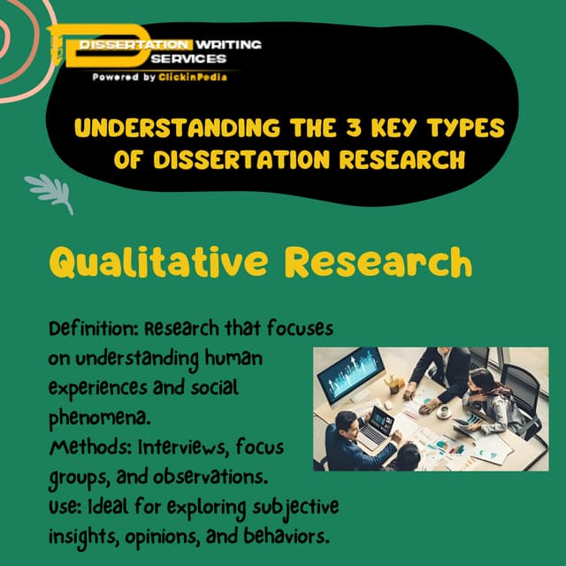 Understanding the 3 Key Types of Dissertation Research | PDF