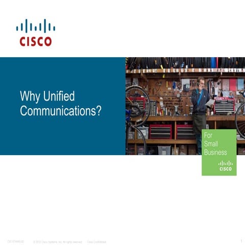 Why cisco unified_communications | PPT | Computer Networking | Computing