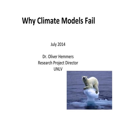 Why climate models fail | PDF