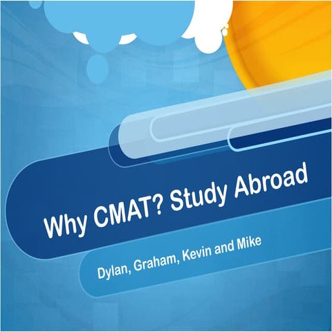 Why cmat presentation | PPT | Free Download