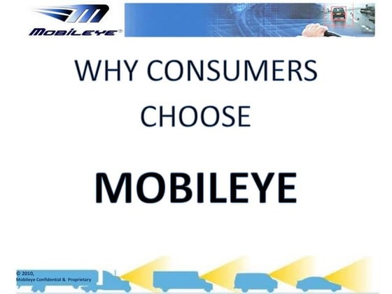 Mobileye - Awards & Certifications | PDF