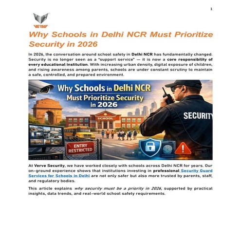 Student Safety and School Security | PPTX