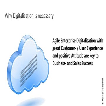 Why Digitalisation is necessary | PPT