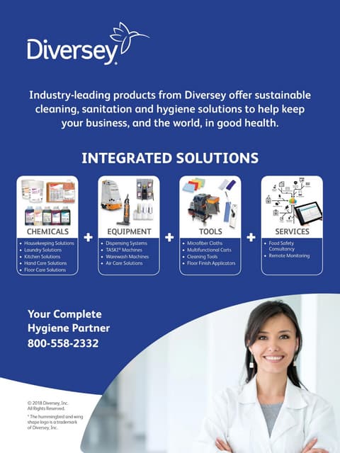 Diversey on premise laundry solutions | PPTX | Bath and Shower ...