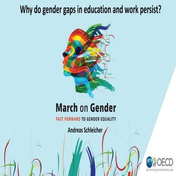 Why do gender gaps in education and work persist | PPT