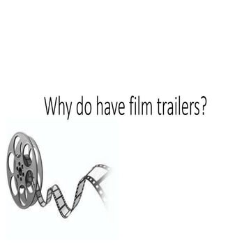 Types of film trailers | PPTX