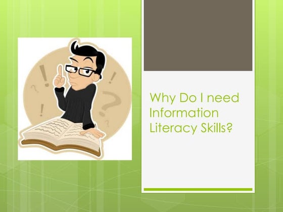 What Is Information Literacy | PPT