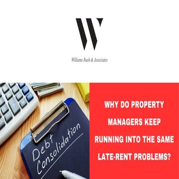 Why do property managers keep running into the same late-rent problems ...