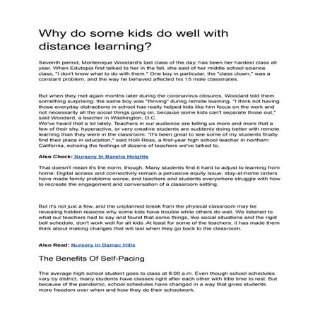 Why do some kids do well with distance learning.pdf