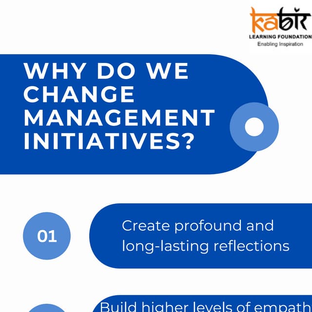 Why do we change management initiatives | Change Management Program ...