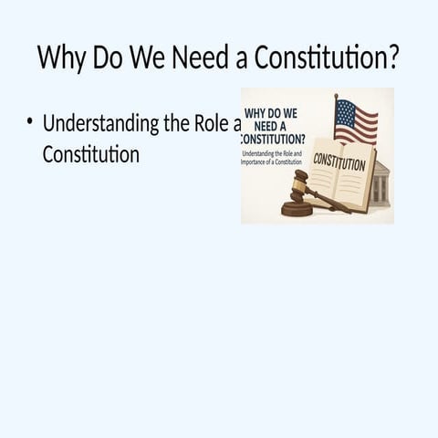 LAW AND CONSTITUTION | PPTX
