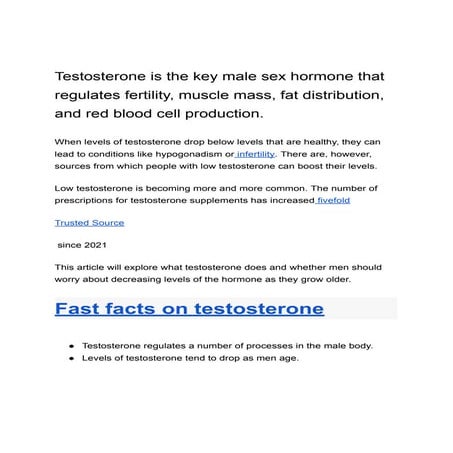 how to increase testosterone | PDF