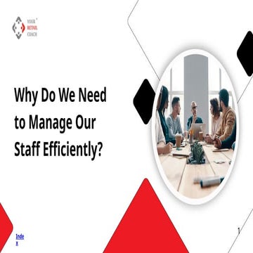 The Importance of Efficient Staff Management | PPTX
