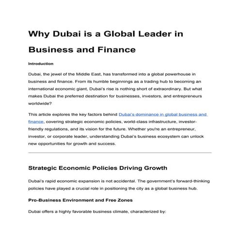 Why Dubai is a Global Leader in Business and Finance.docx