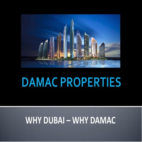 Why Invest in Dubai Real Estate | PDF