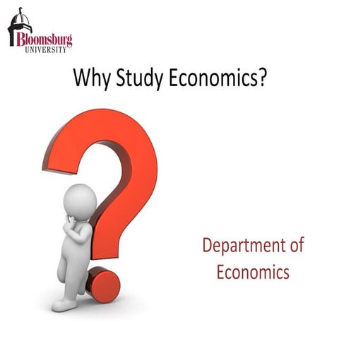 Why study economics? | PDF