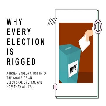 Why every election is rigged | PPT