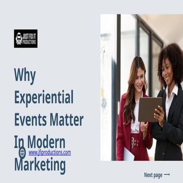 Why Experiential Events Matter In Modern Marketing.pptx