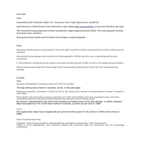 Why export ur beer | DOCX