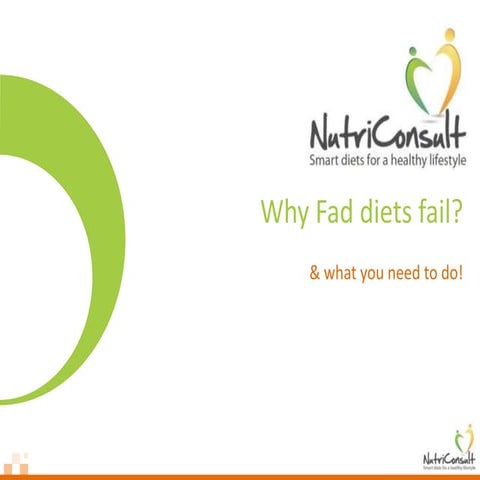 Why fad diets fail | PPTX