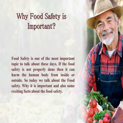 Why food safety is important? | PPTX