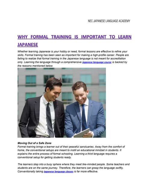 Intensive japanese course | PDF