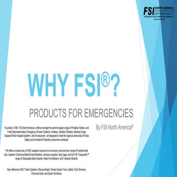 Why FSI Power Point | PPTX | First Aid | Injuries