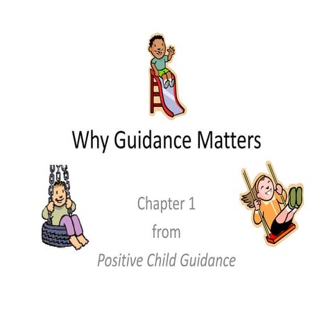Why guidance matters chapter 1 | PPTX