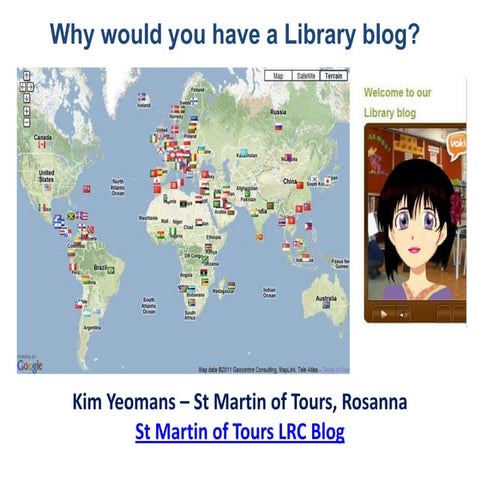 Why have a library blog | PPTX | Educational Assessment | Education