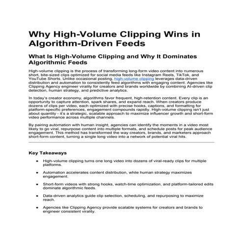 Why High-Volume Clipping Wins in Algorithm-Driven Feeds.docx