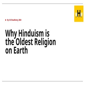 Why Hinduism is the Oldest Religion on Earth.pptx
