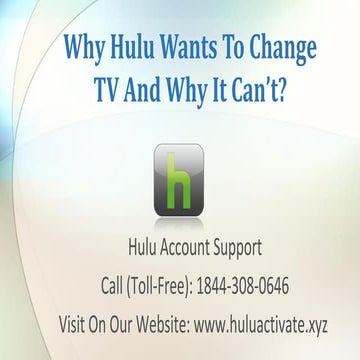 Hulu research presentation | PPTX