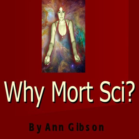 Why I Am In Mortuary Science | PPT