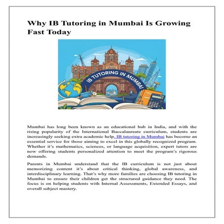 Why IB Tutoring in Mumbai Is Growing Fast Today.pdf