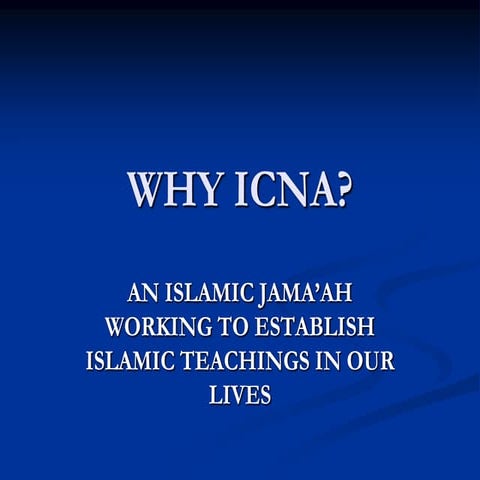 Why icna | PPTX