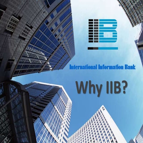 Why iib | PPTX