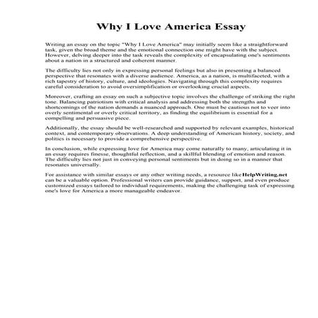 Why I Love America Essay.pdf