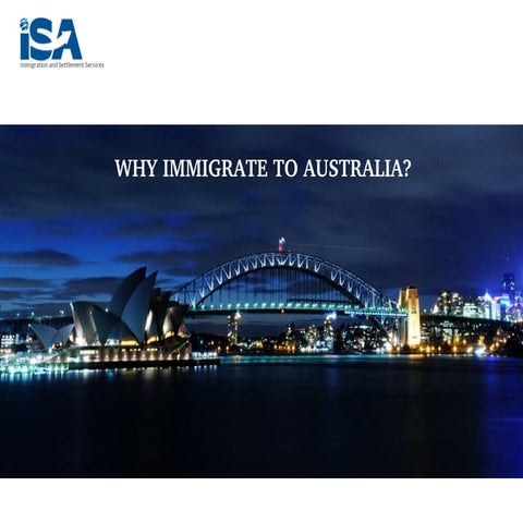 Why immigrate to Australia | PPT