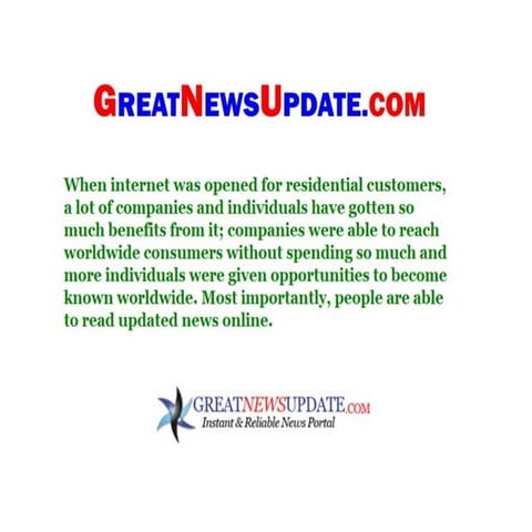 Why internet is better than newspaper | PPT