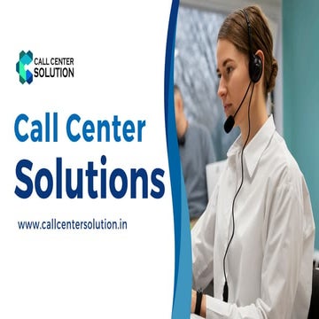 call center solution providers in India.pdf