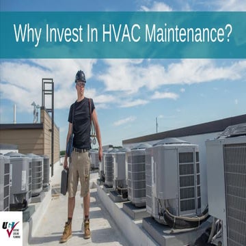 Why invest in hvac maintenance | PDF