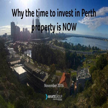 Why invest in Perth property now? | PDF | Commodities | Economy