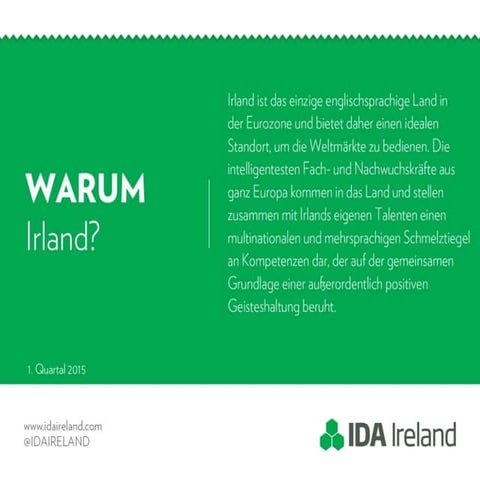 Why Ireland Presentation - German Version | PPTX
