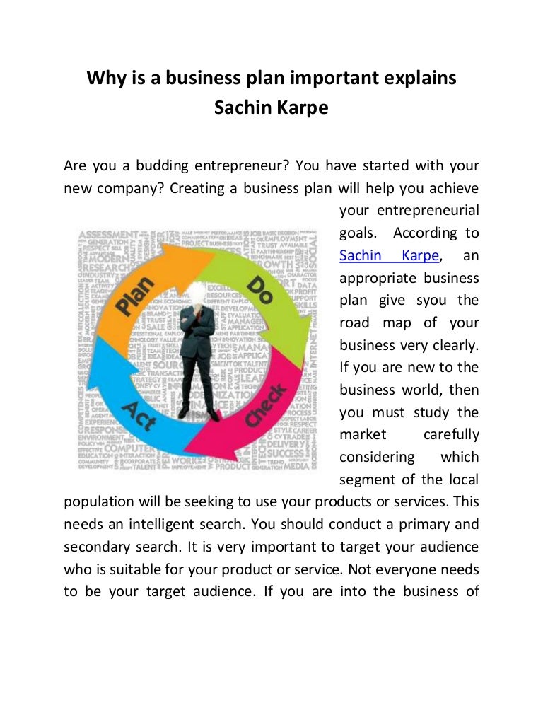 Why Is A Business Plan Important Explains Sachin Karpe why-is-a-business-plan-important-explains-sachin-karpe